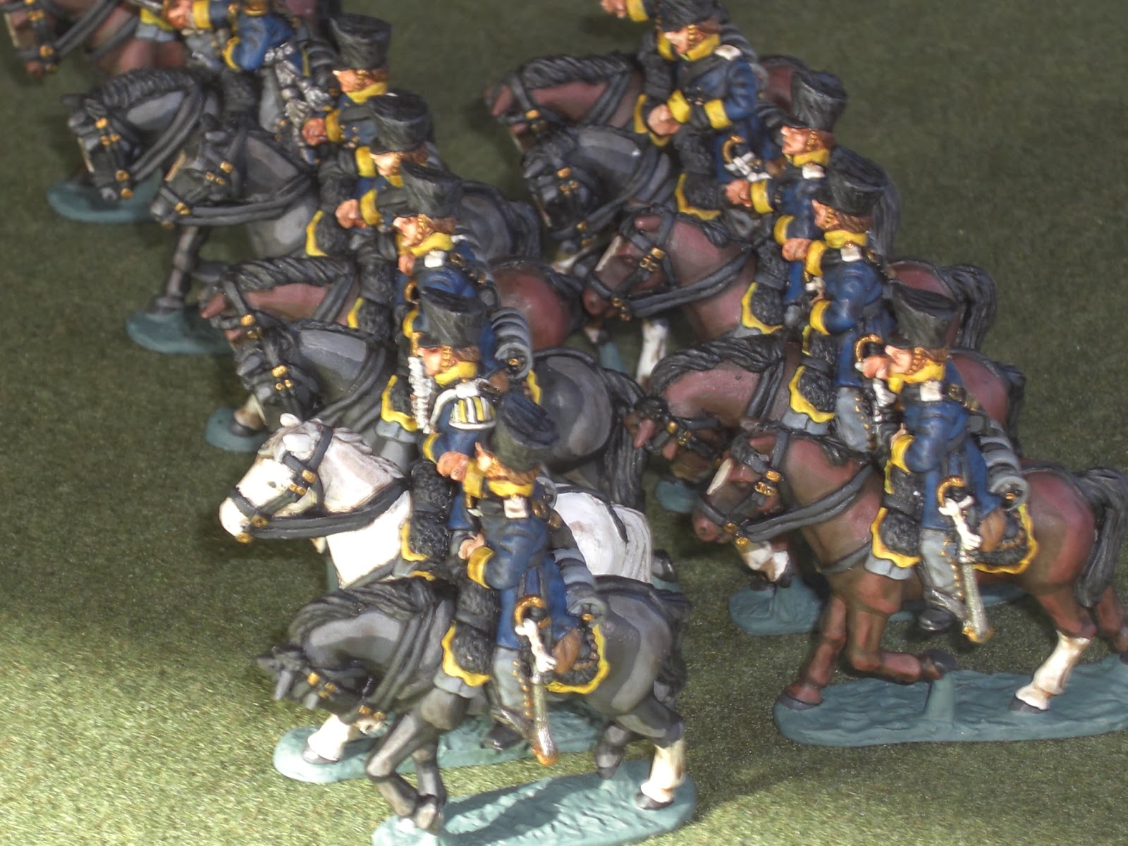 Miniature Painting Service from A BRUSH TOO FAR: 28mm Prussian Cavalry ...