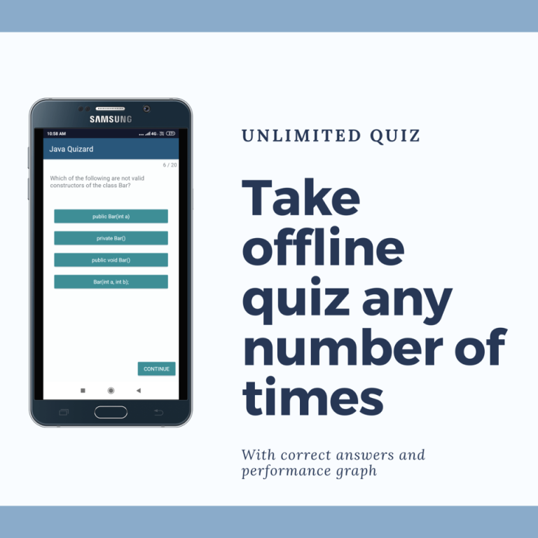Java Quizard - quiz app