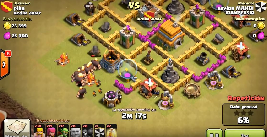 Esperanza matemática en Clash of Clans