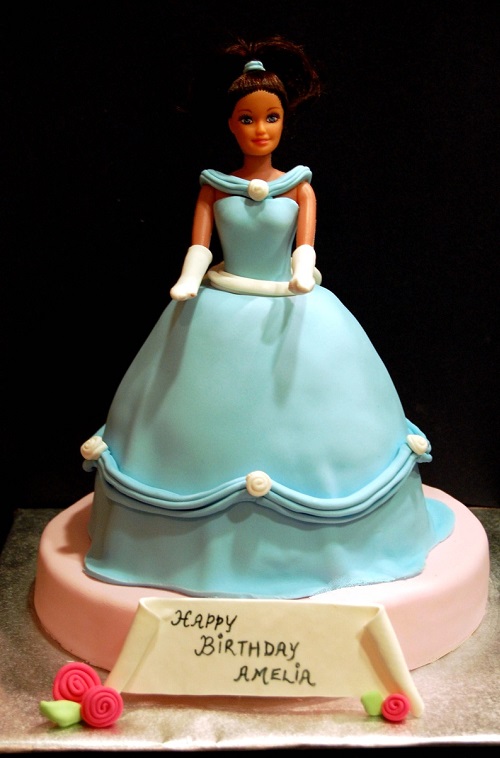 Barbie Doll Cake