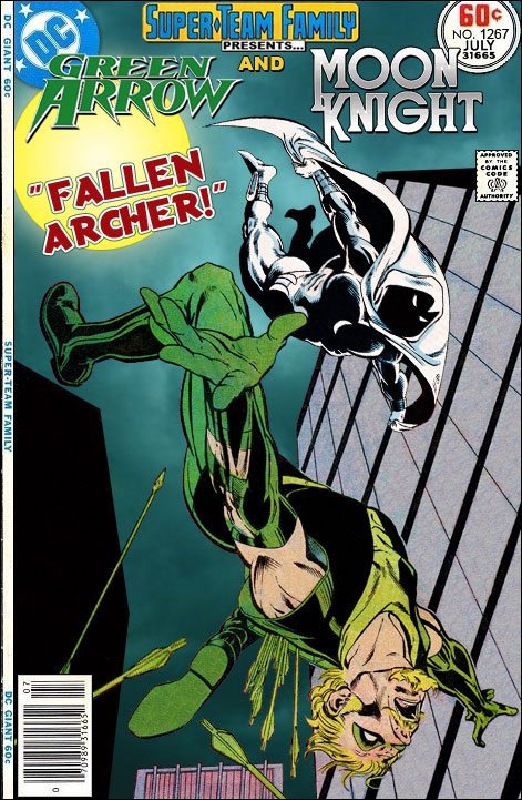 Super-Team Family: The Lost Issues!: Green Arrow and Moon Knight