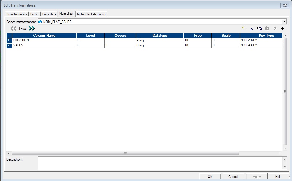 Learn Develop Data Engineering: Using Normalizer Transformation ...