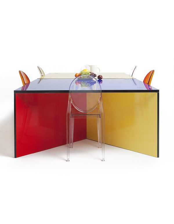 Mesa de Colores Modular para Momentos de Comedor Frescos