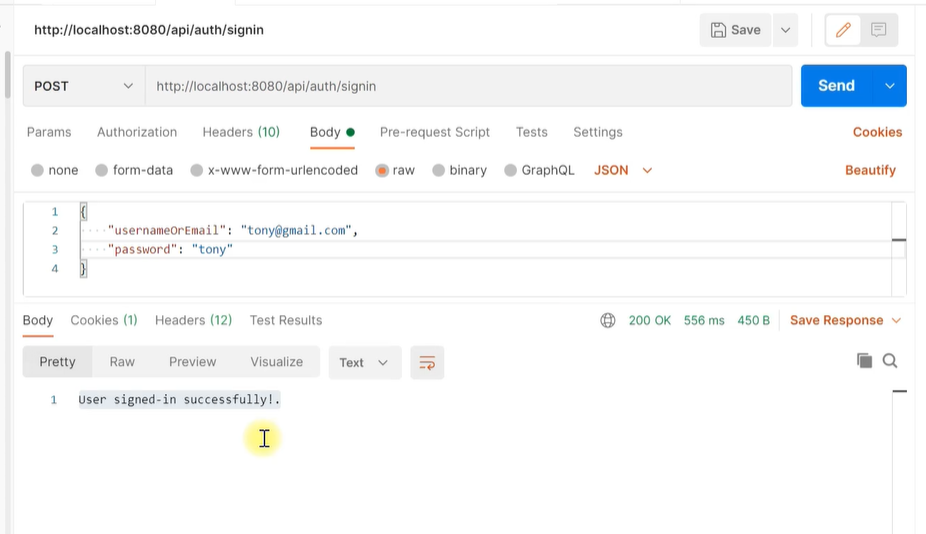 Login and Registration REST API using Spring Boot, Spring Security ...