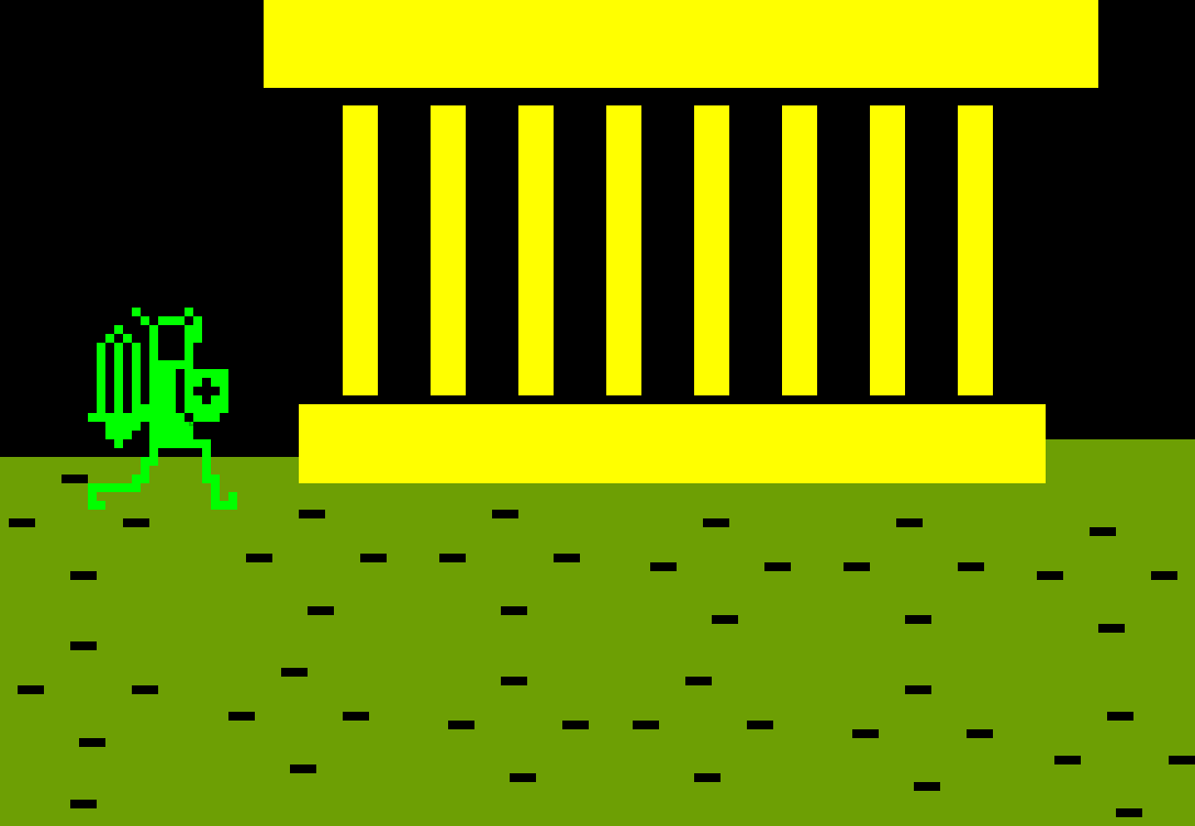 8-Bit City: Pixel Art: Zelda II Atari