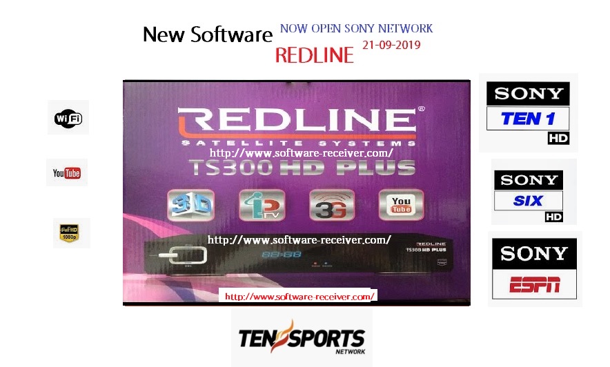 UPDATE NEW SOFTWARE REDLINE TS 300 HD PLUS 2019 - Software Receiver