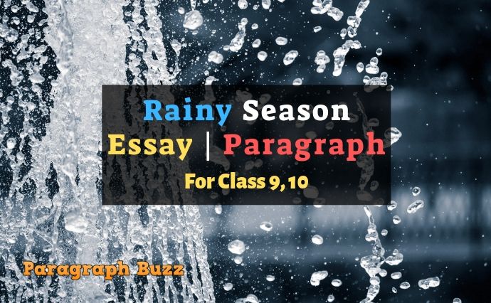 Rainy Season Essay and Paragraph for School Students