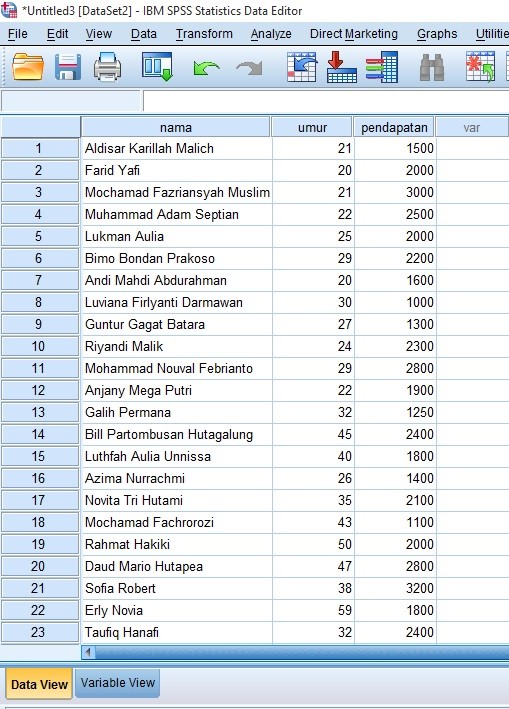 STATISTIK DESKRIPTIF MENGGUNAKAN SPSS - O2R ENGINEERING