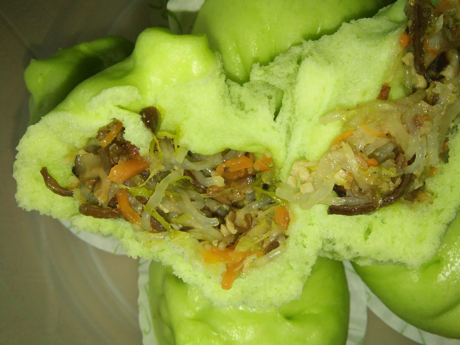 Cooking Pleasure: STEAMED PAUS - LOH HAN VEGETABLES