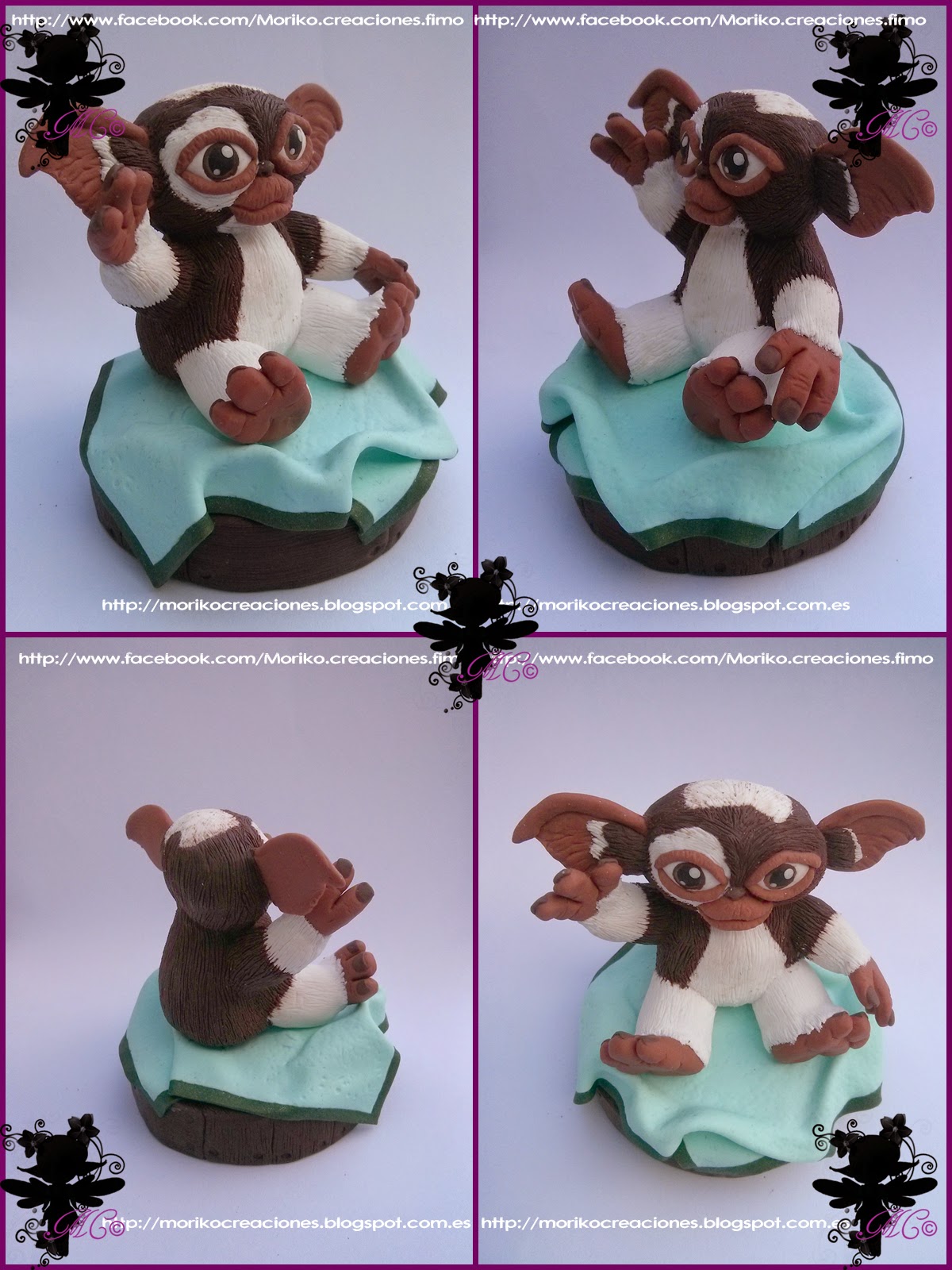 Moriko Creaciones: Figura Gizmo (Los Gremlins) - Gizmo Figure (The ...