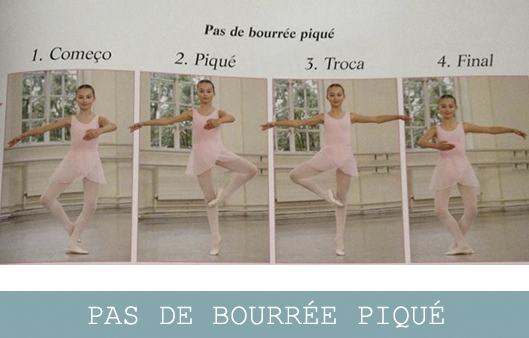 Mundo Bailarinístico - Blog de Ballet: Passos de Ballet - Pas de Bourrée