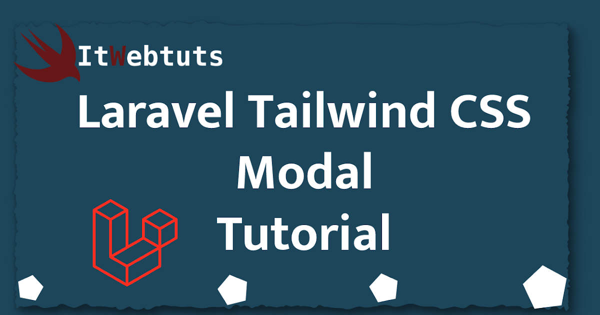 Laravel Tailwind CSS Modal Tutorial