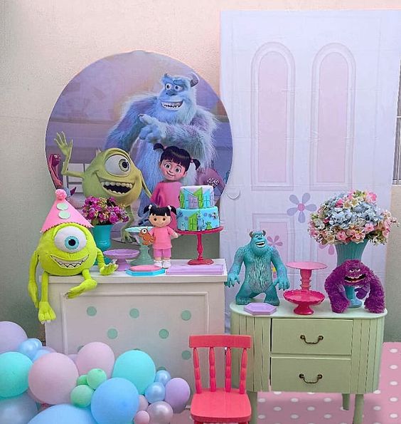 Mamá Decoradora: Ideas Temáticas de Boo Monsters Inc