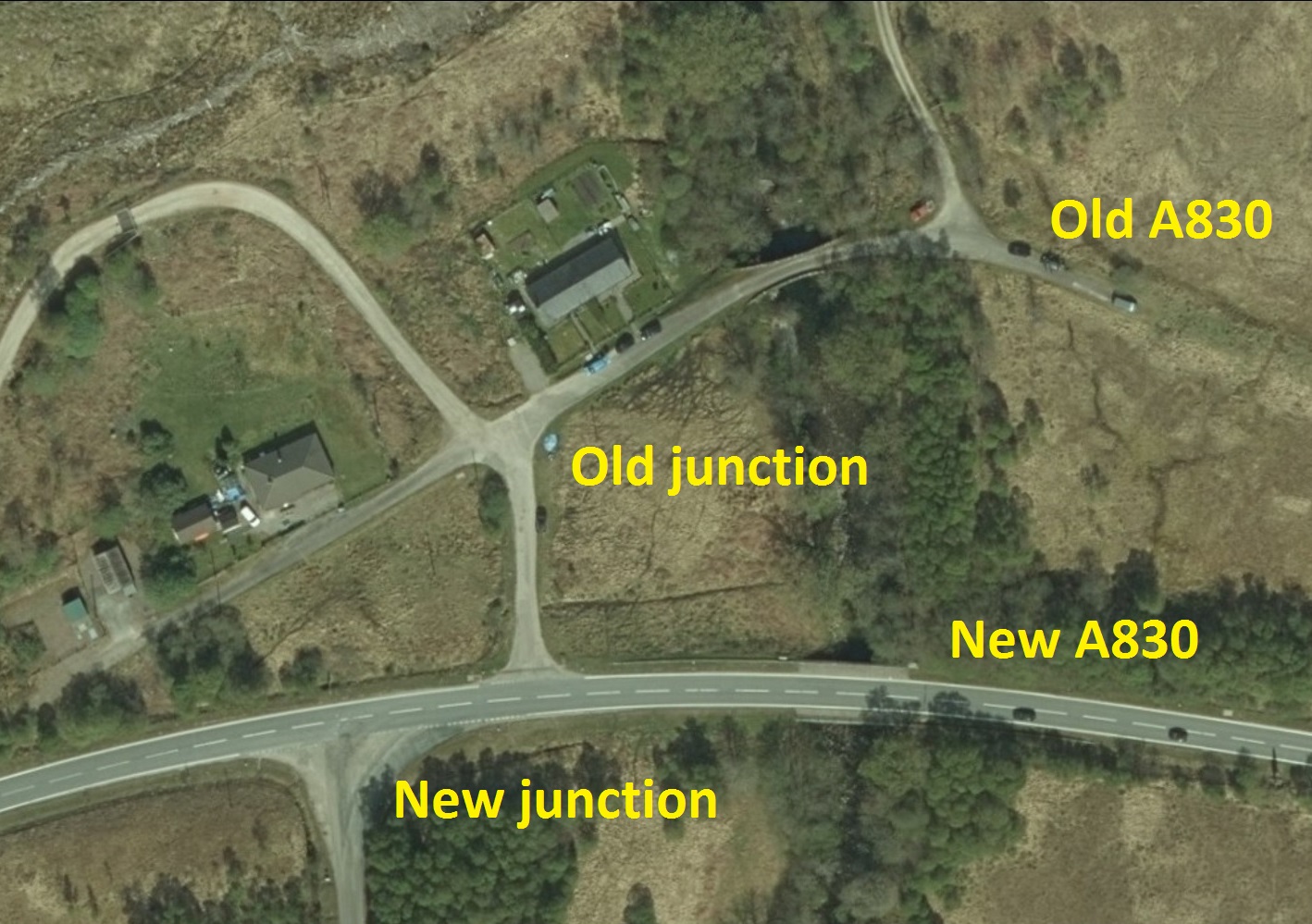 except the Kyles and Western Isles: Ghost junctions