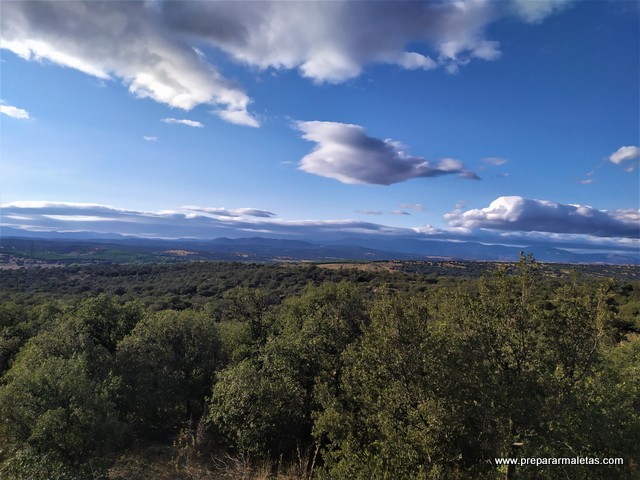 Ruta por Miradores del Monte de El Pardo en Madrid