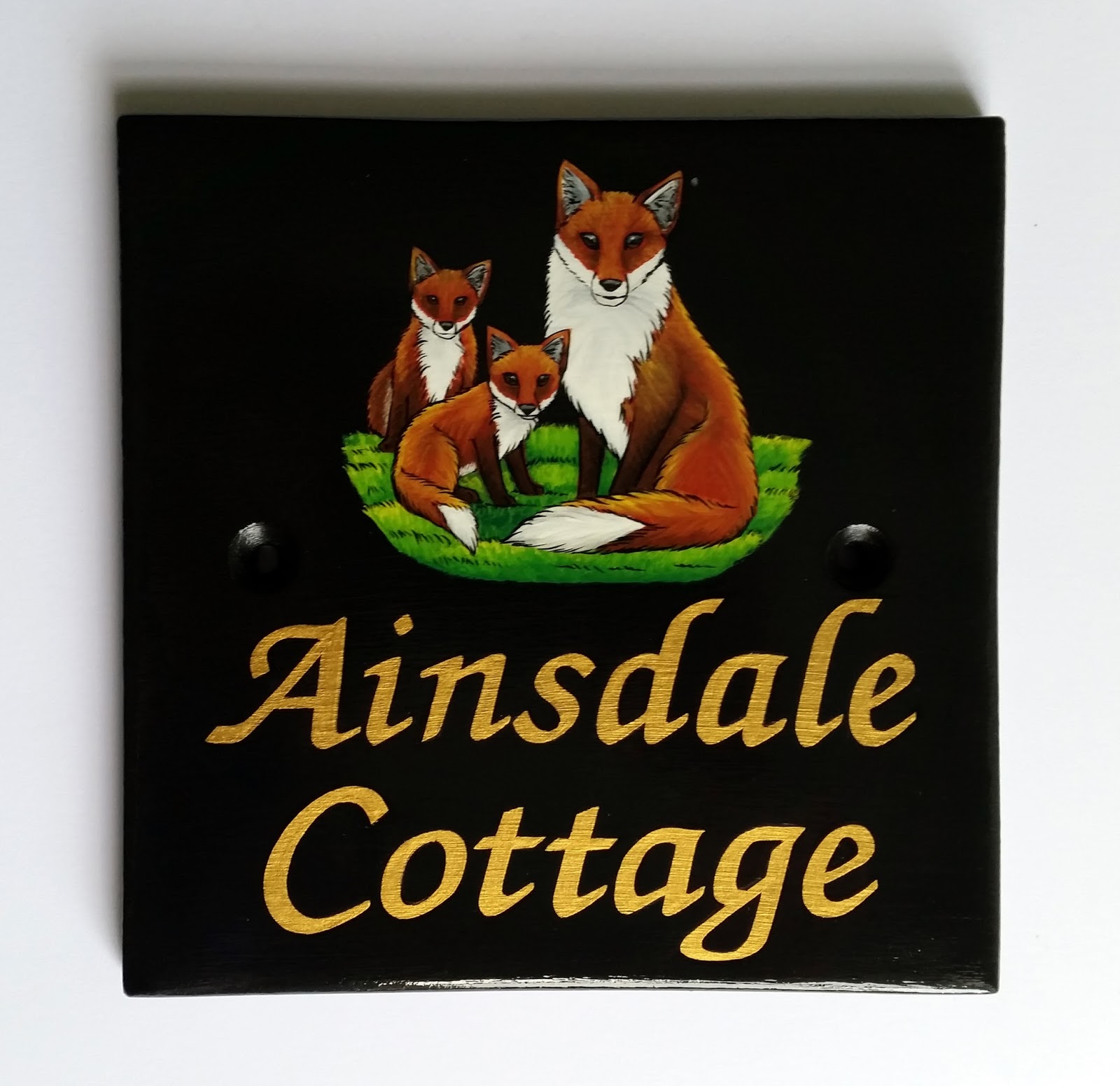 Hand Painted House Signs by Ceramic Art: Hand painted house signs ...
