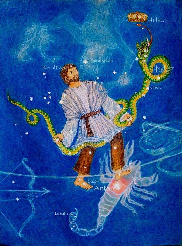 Astronomia: Ophiuchus ( Ofiúco ) ( Serpentário )