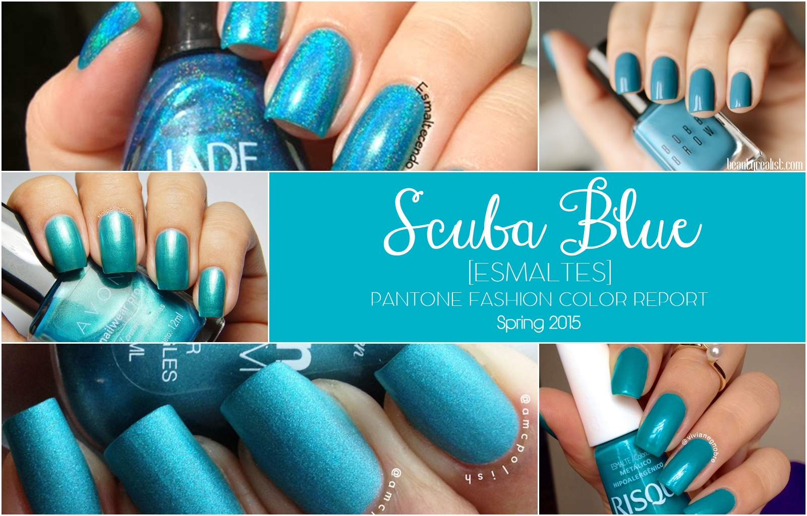 Pantone Fashion Color Report Spring 2015: Scuba blue - Confesiones de ...
