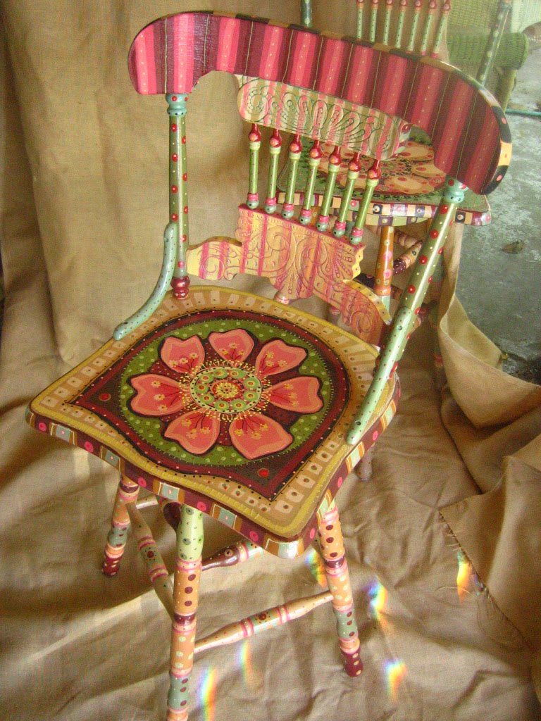 Painting It: Painted Chairs