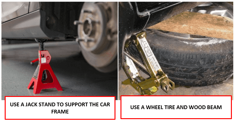 How to jack up a car safely