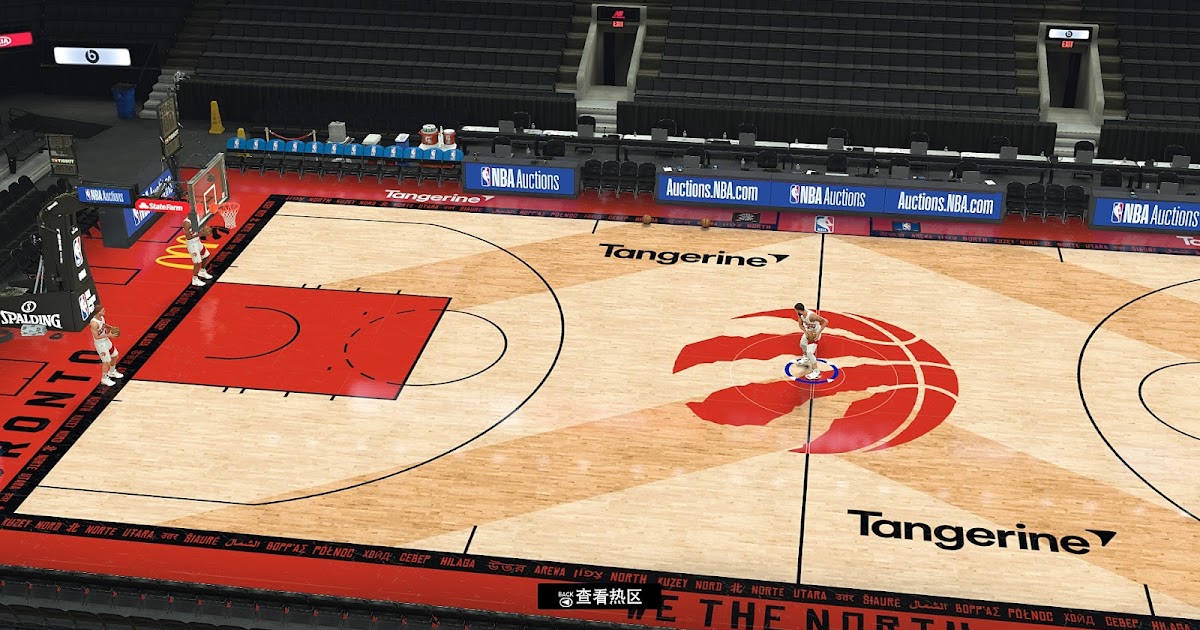 NBA 2K21 Toronto Raptors Updated Court V1.8 by SRT-Lebron - Shuajota ...