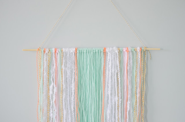 Super Easy DIY Wall Hanging - Pretty Real
