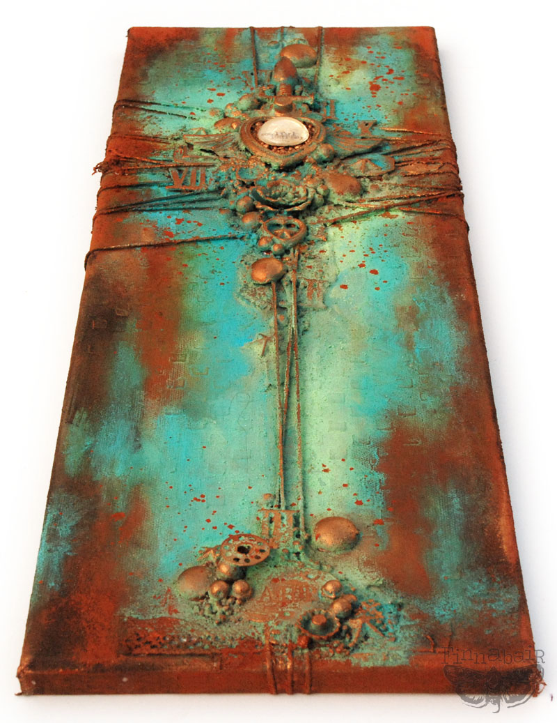 Soulful Journey (in Patina and Rust) - Collage | Finnabair | Bloglovin’
