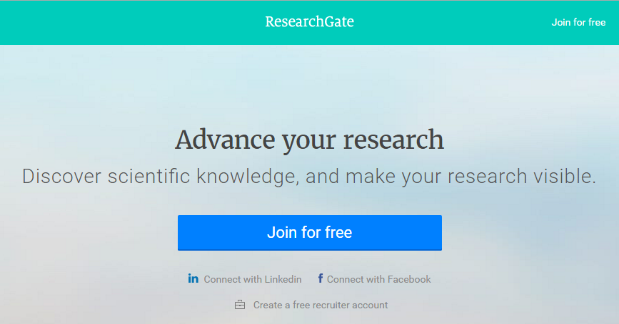 Apage: Tentang ResearchGate