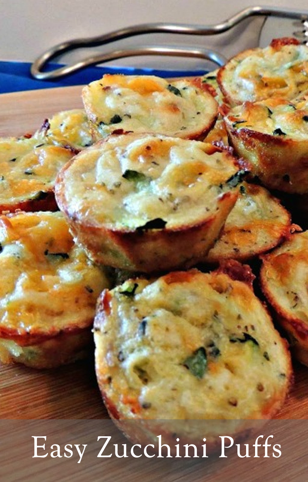EASY ZUCCHINI PUFFS - RF chicken