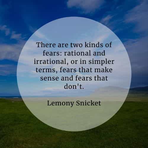 65 Fear quotes that'll make you more aware of the feeling