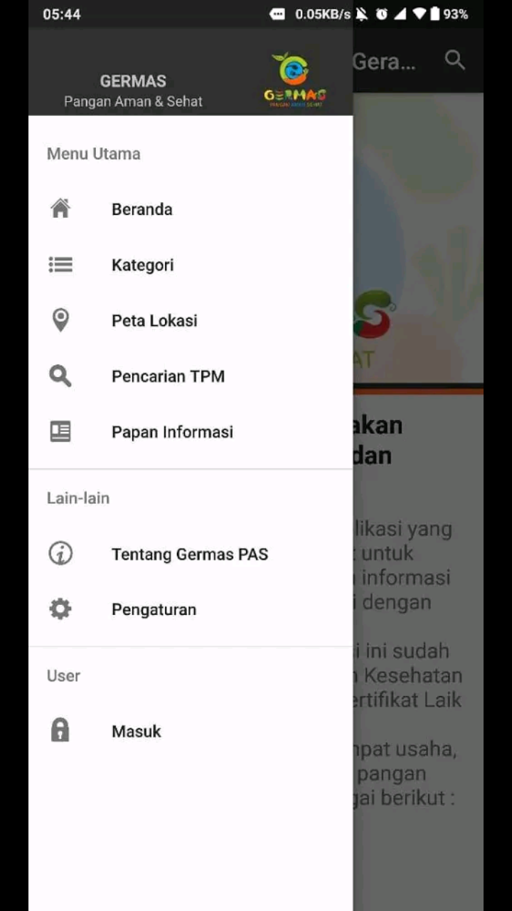 Germas Pas, Aplikasi Untuk Temukan Warung Makan yang Aman dan Sehat ...