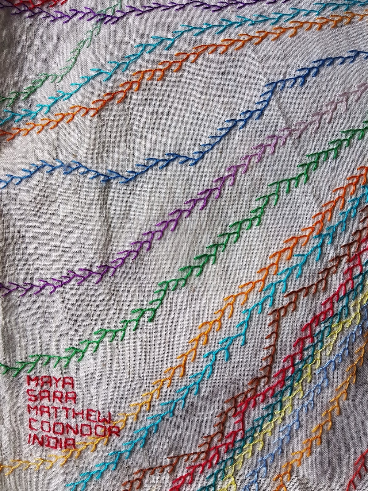 Million Little Stitches: 25 Million Stitches - A Public Engagement Art ...