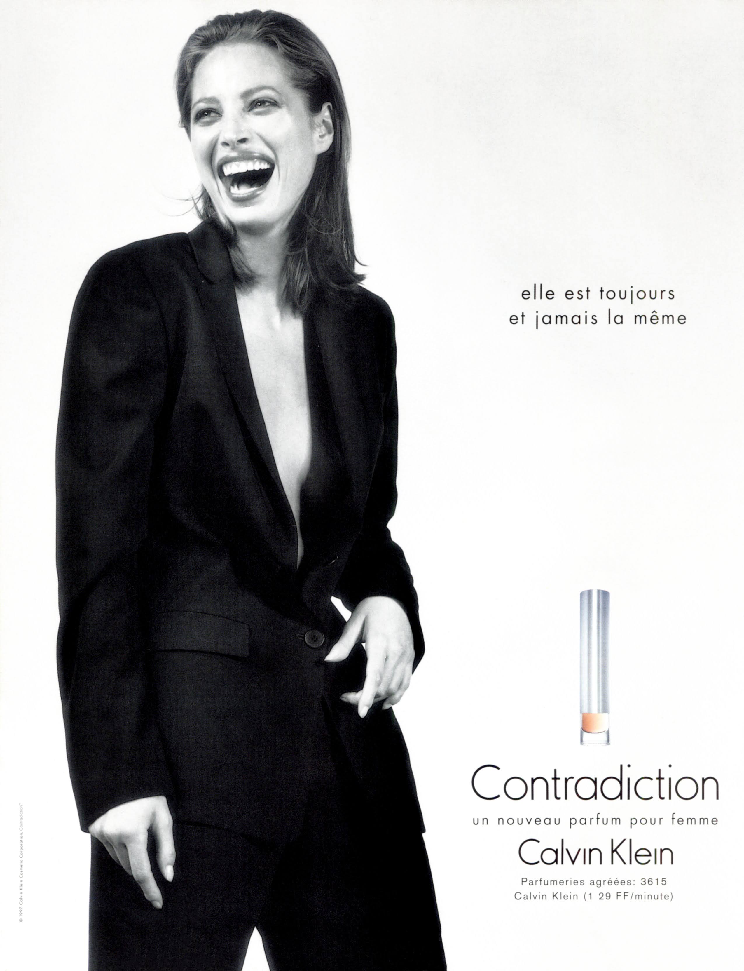 CAMPAIGN: CALVIN KLEIN CONTRADICTION FRAGRANCE WOMEN 1998