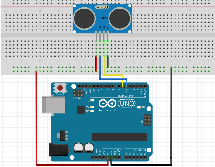 Yükselen Işık Evreni: Arduino ile Hc-sr04 Ultrasonik Mesafe Sensörü ...