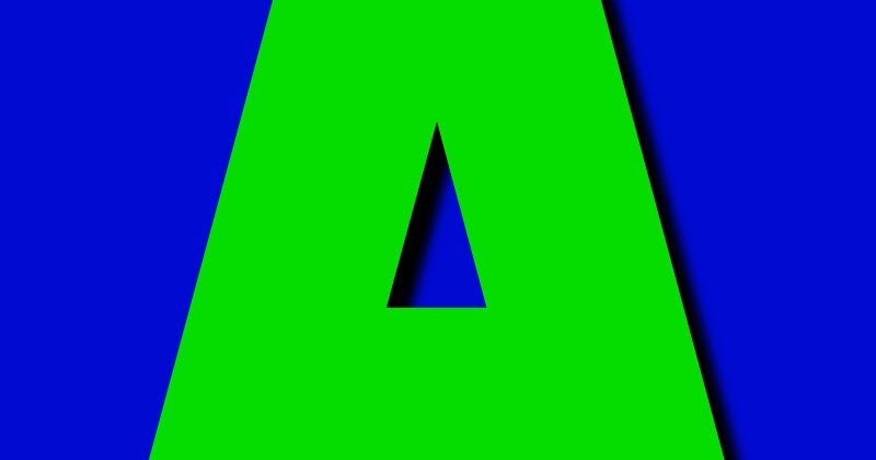 Monica Michielin Alphabets: BLUE AND GREEN ALPHABET