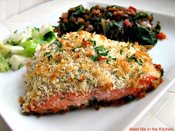 Meet Me in the Kitchen: Panko Crusted Salmon