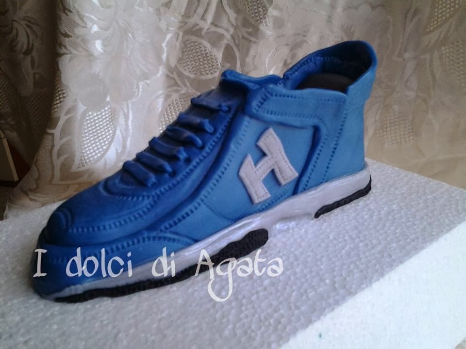 I dolci di Agata... e non solo !!!: Cake topper scarpa Hogan