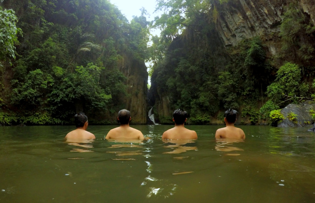Malibiclibic Falls, Bailen Cavite - moredantravels