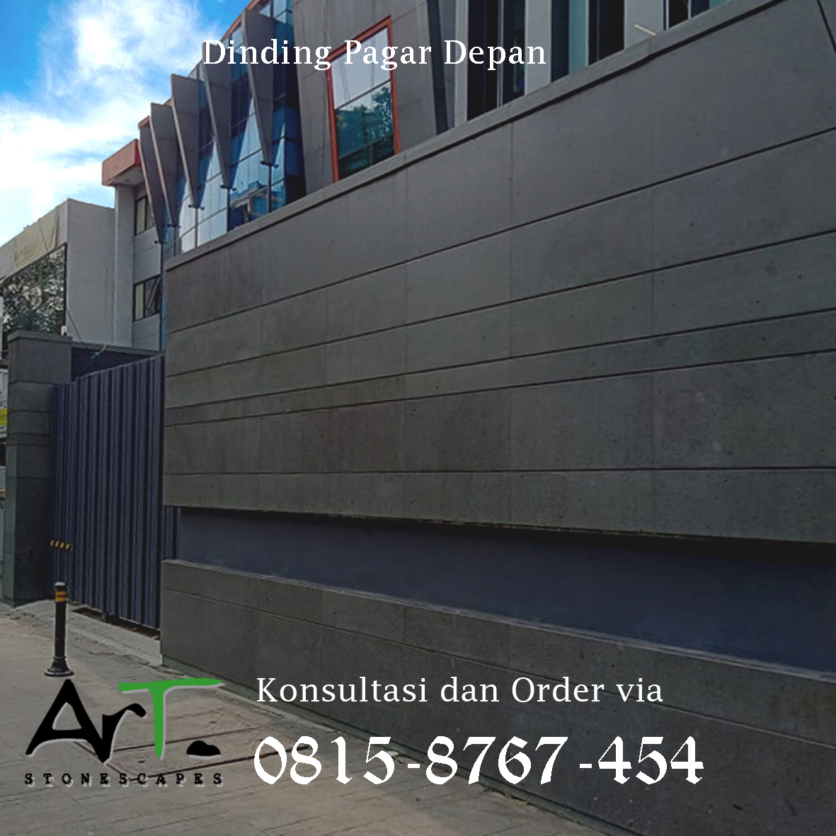 BATU ANDESIT Art Stonescapes: BATU ANDESIT DINDING PAGAR