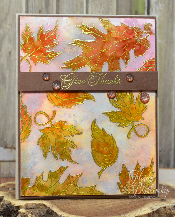 Embellished Dreams: The Stamp Simply Ribbon Store - Give Thanks ...