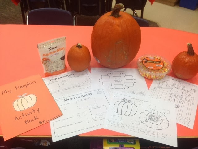 Enchanting Classroom: It's Pumpkin Centers Day!