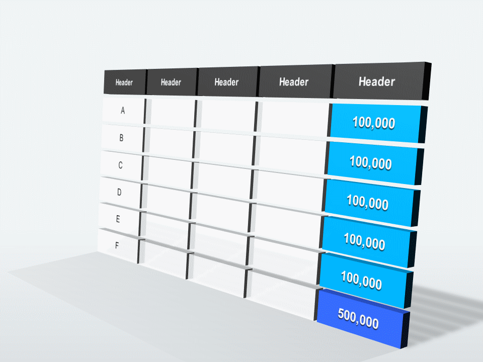 Unique 3D Table PowerPoint Templates PowerPoint Free unique-3d-table-powerpoint-templates-powerpoint-free