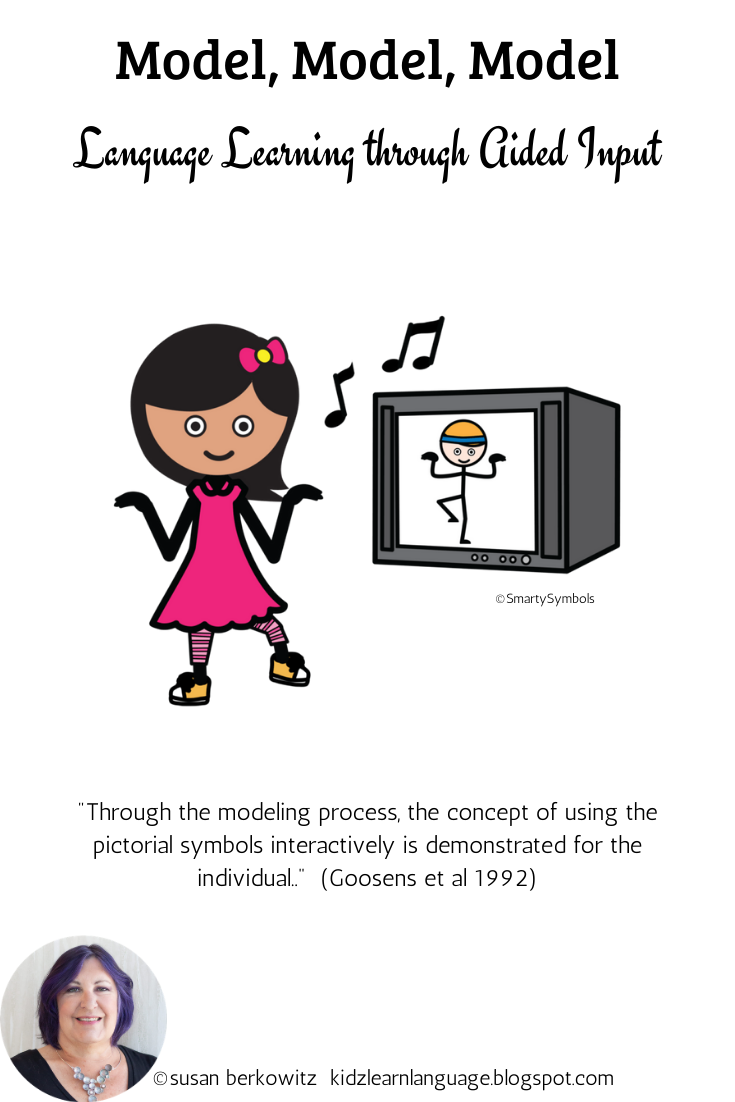 Modeling to the Max: Using Aided Input to Teach AAC | Kidz Learn Language