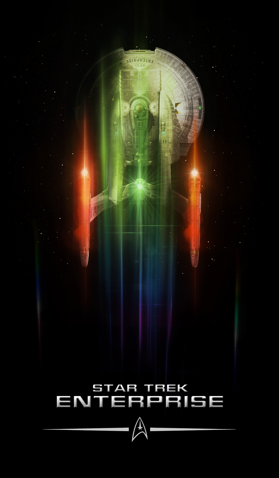 Lewis's Trek 3D Stuff: Enterprise Poster
