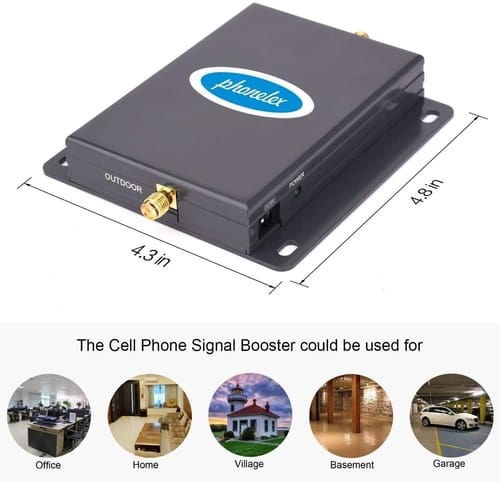 Review PHONELEX Verizon Signal Booster 4G LTE Band13 700Mh
