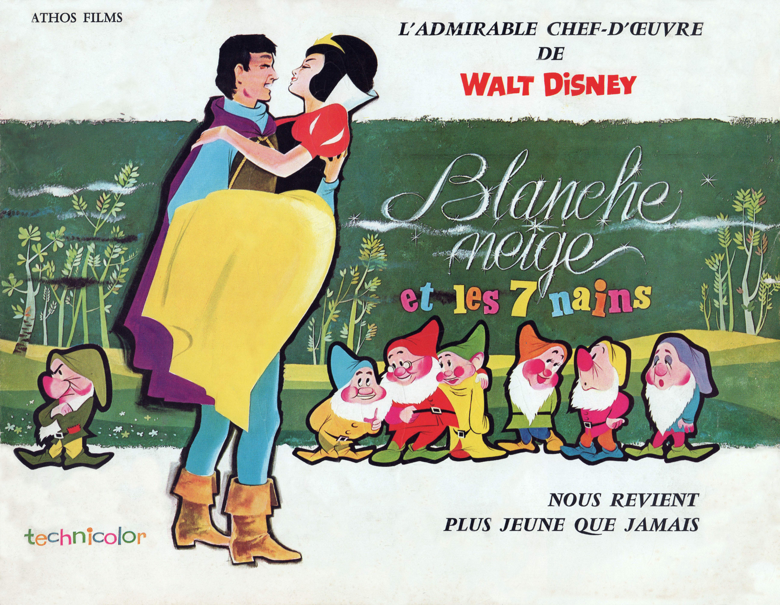 Filmic Light - Snow White Archive: 1962 French Pressbook