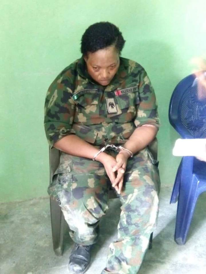 Army Debunks Story Of Fake Female Soldier Arrested With Bomb & Children ...