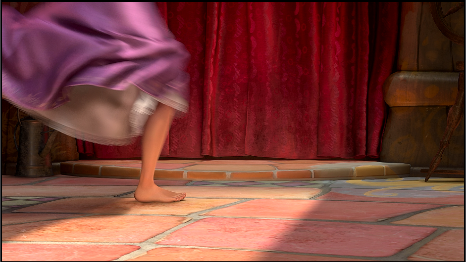 Anime Feet: Tangled (Movie): Rapunzel, Part 1 of 6