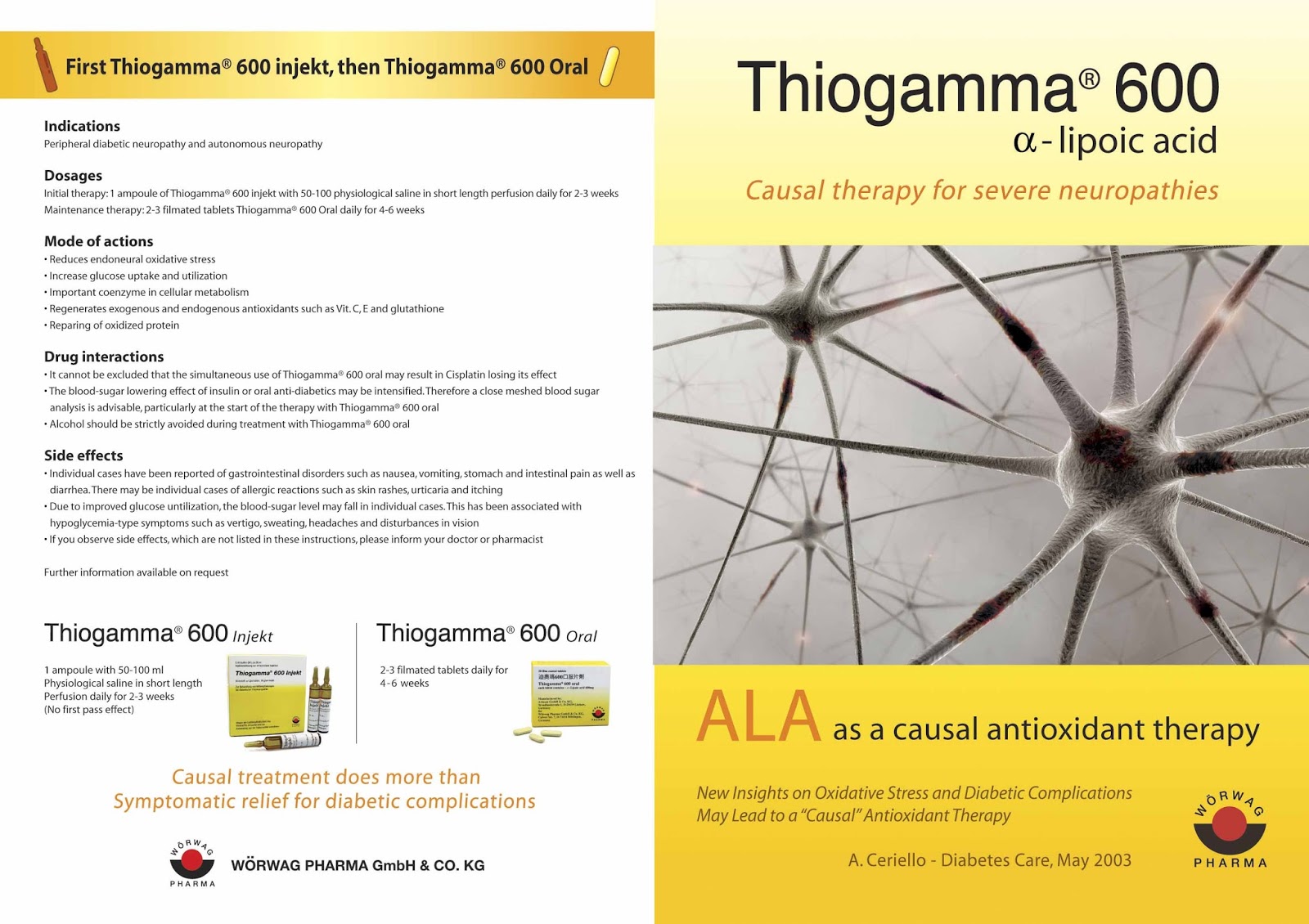 Vivie Beauty Shack: Alpha Lipoic Acid 600 mg (Thiogamma 600 Injekt)