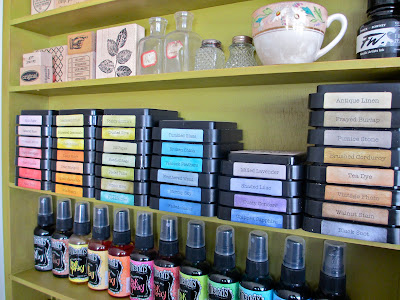 One Lucky Day: Distress Ink Labels